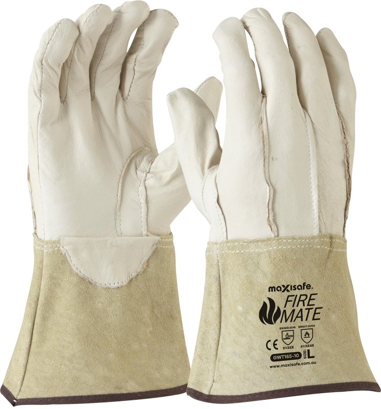 Maxisafe TIG Welding Gauntlet - Kevlar Stitched — Yalanji Supplies