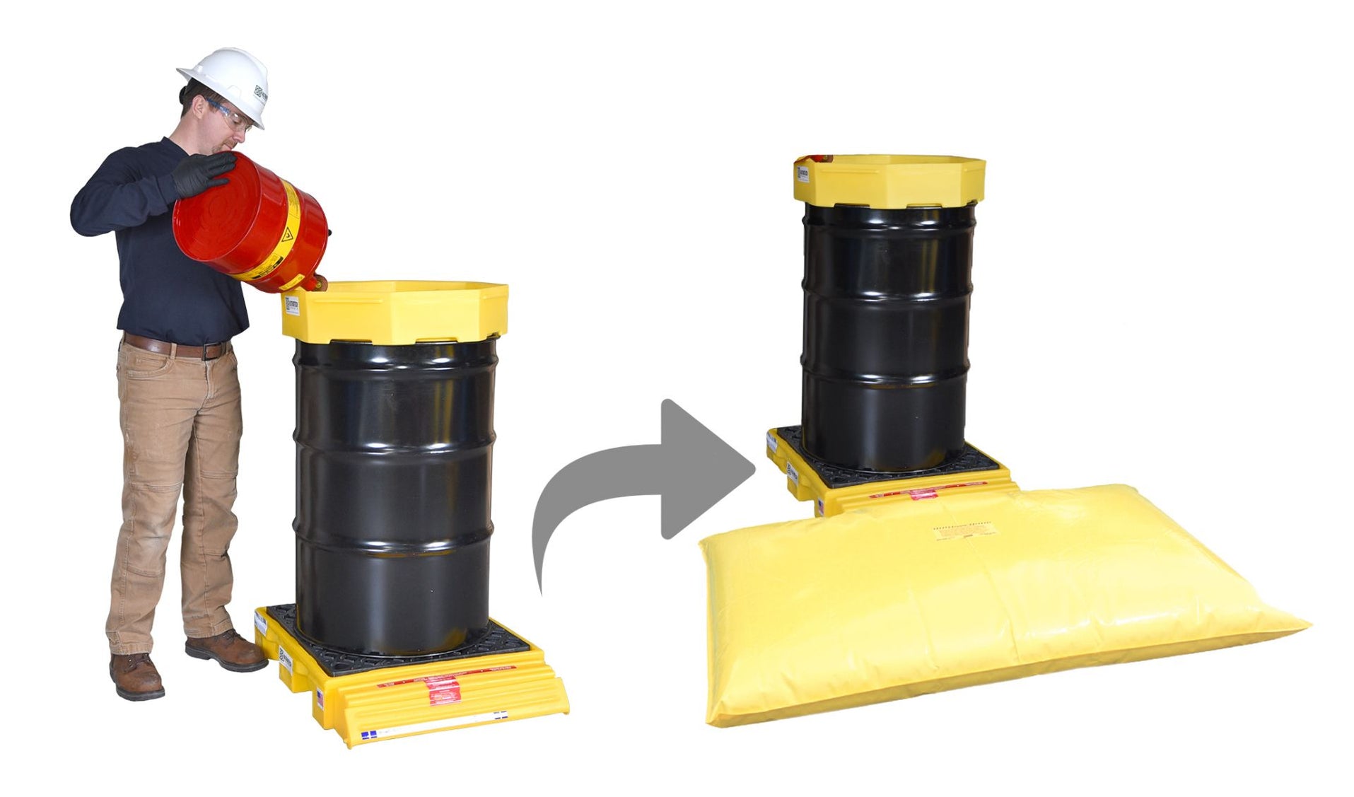 Ultra - Spill Deck 1 Drum Bladder System — Yalanji Supplies