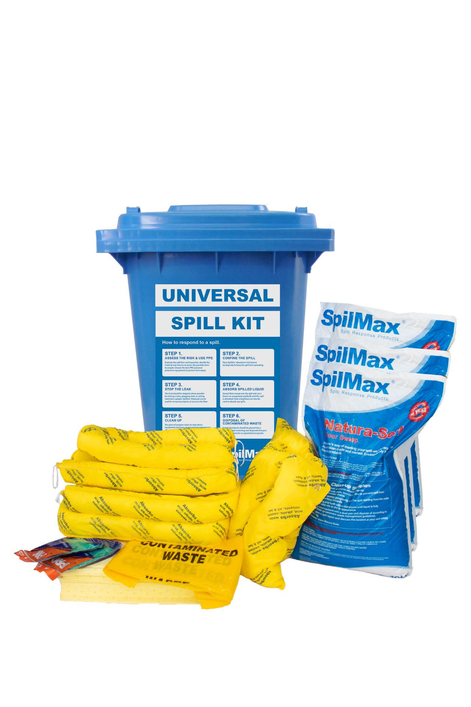 SpilMax 240L Economy Workplace Spill Kit - Universal — Yalanji Supplies